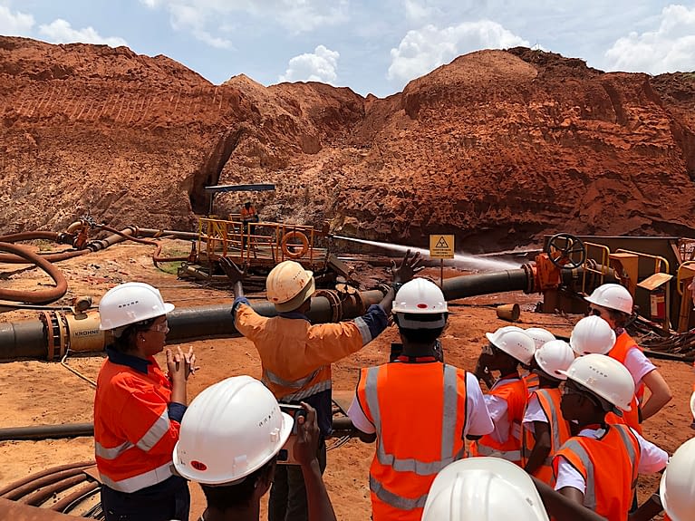 A Visit to the Base Titanium Mine – Nice View Reporter